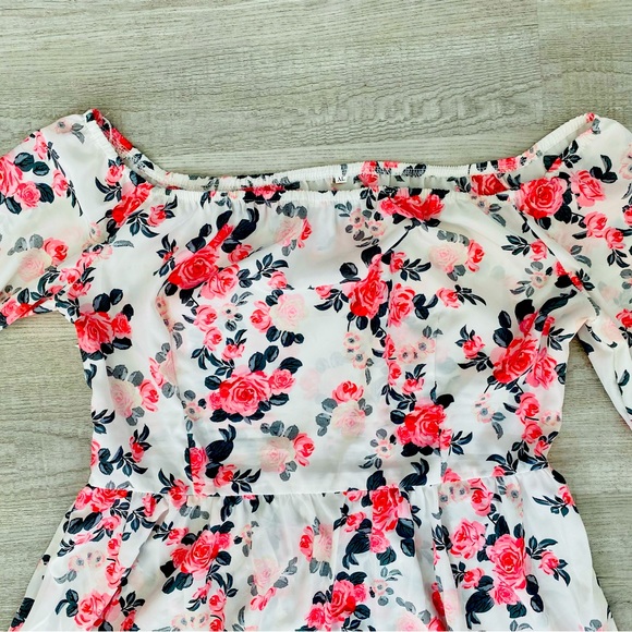 Dresses | Sheer Rose Off Shoulder Maxi Dress | Poshmark